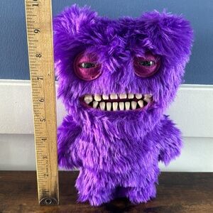 Fuggler | Toys | Purple Mr Buttons Spinmaster Fuggler Plush Real ...